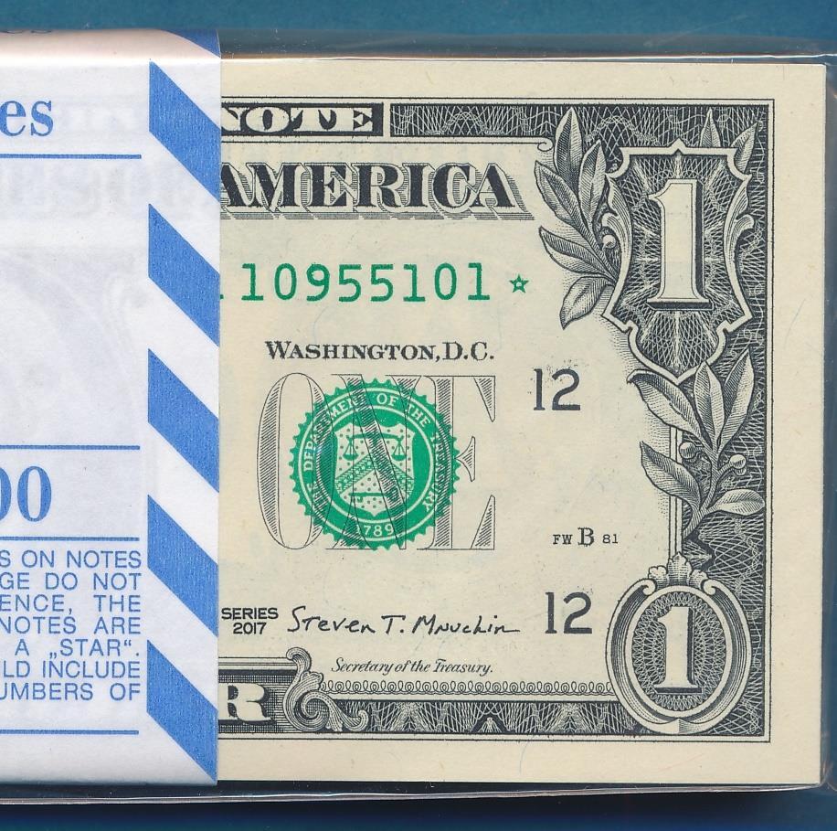 $1.00 2017 SAN FRANCISCO DISTRICT NICE ORIGINAL PACK 100 CONSECUTIVE ...