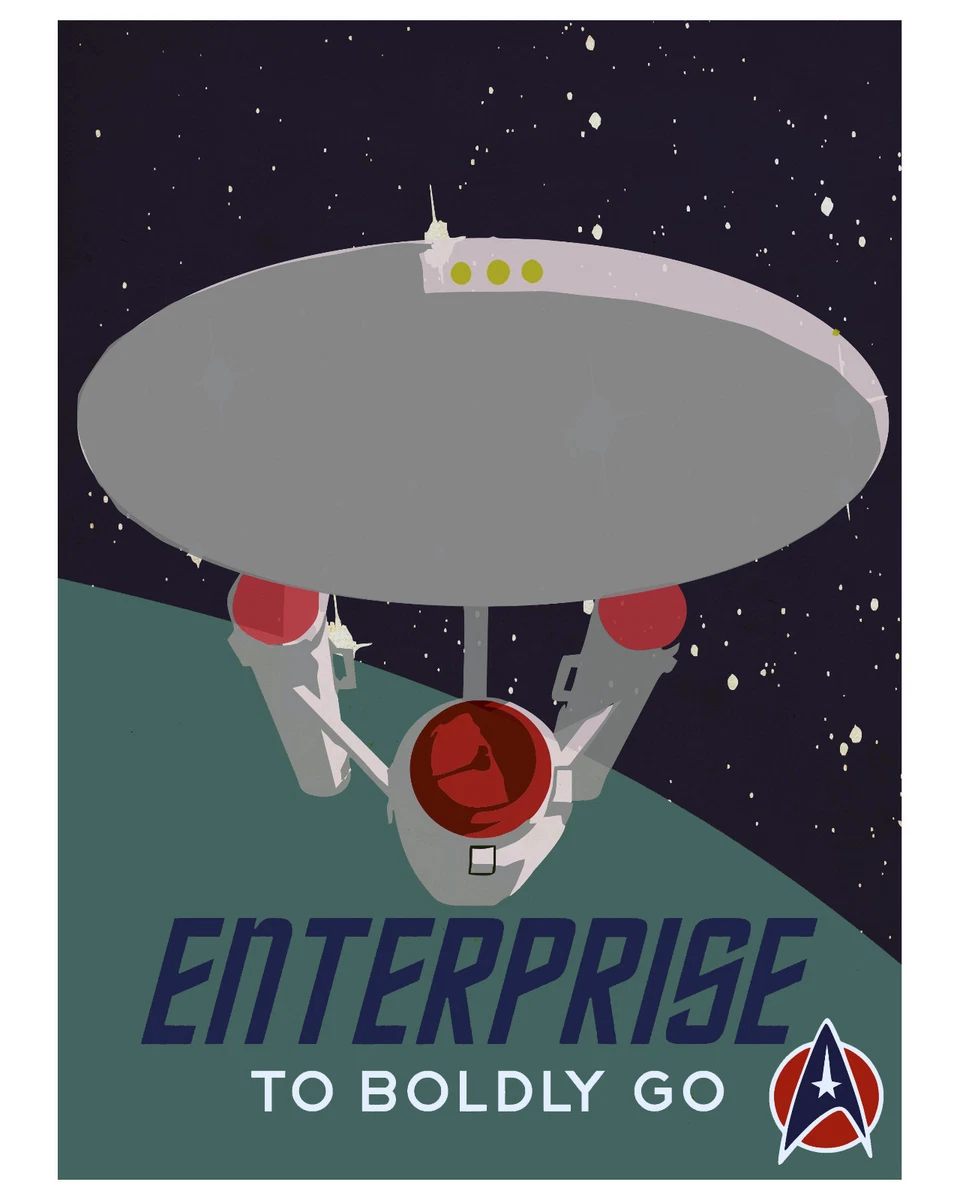 Star Trek Poster Vintage
