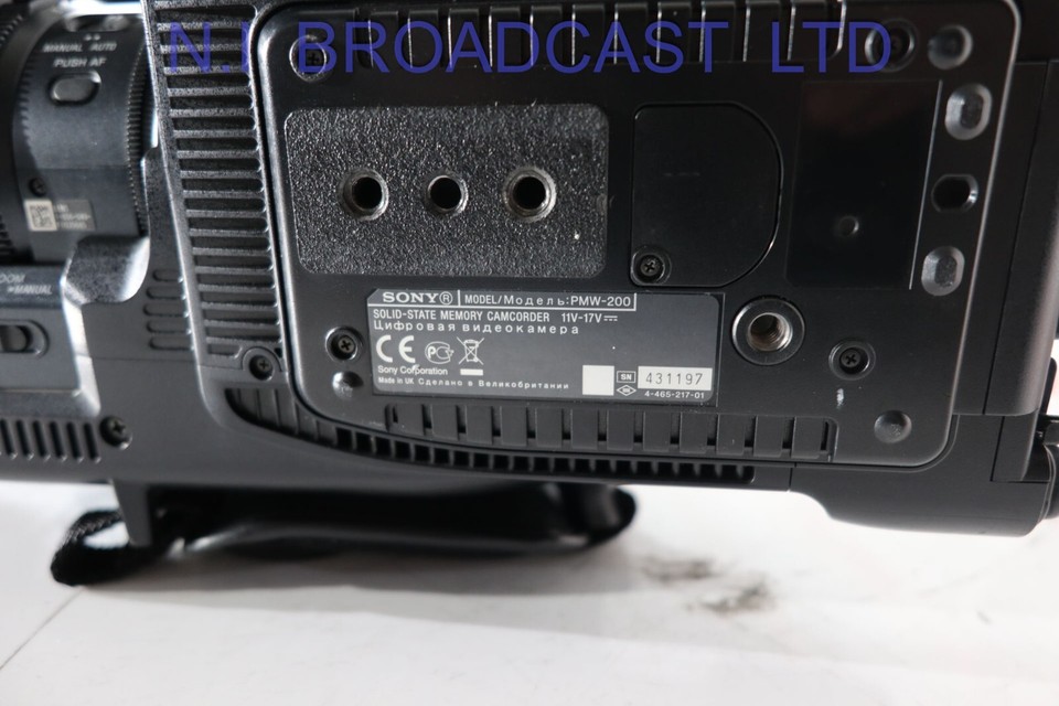 Sony pmw200 ( pmw-200) sxs card xdcam full HD camcorder with HDSDI and ...
