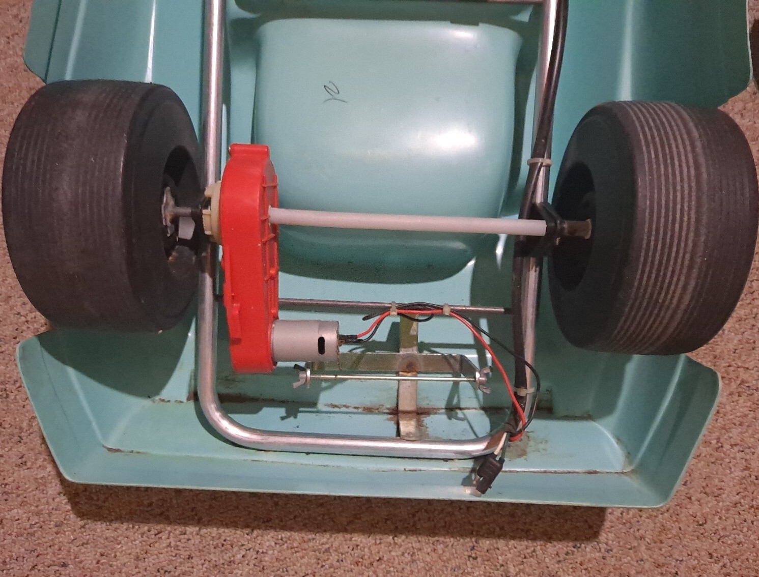 1991 Kid Ride on Electric Car, Alka Seltzer 52 Jimmy Means,Nascar ...