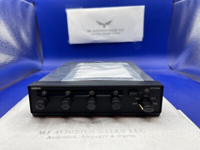 GARMIN GTX 320A MODE C TRANSPONDER P/N 011-00728-00 WITH FAA FORM 8130 ...