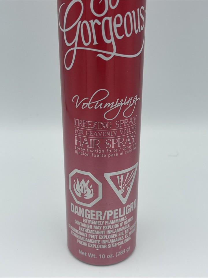 So Gorgeous Volumizing Freezing Hair Spray 10 Oz For Long-Lasting Hold ...