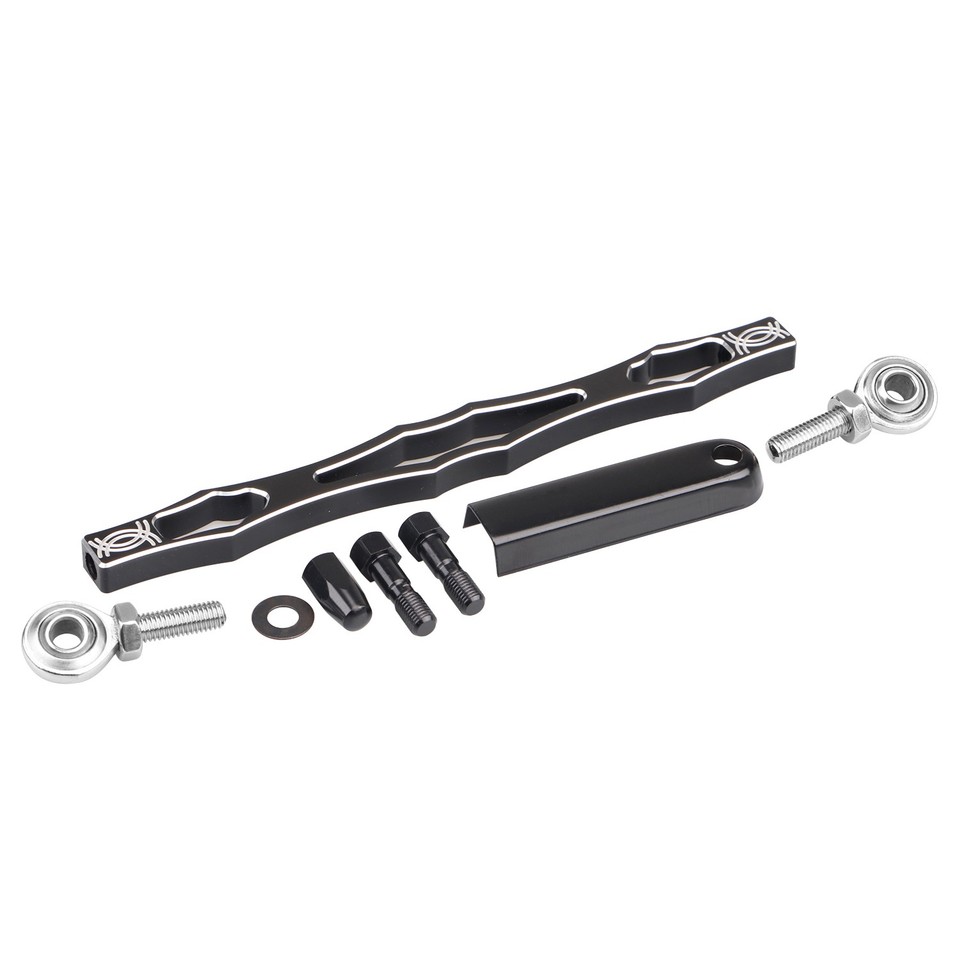 Diamond Style Black Shift Linkage Assembly For Harley Heritage Softail ...