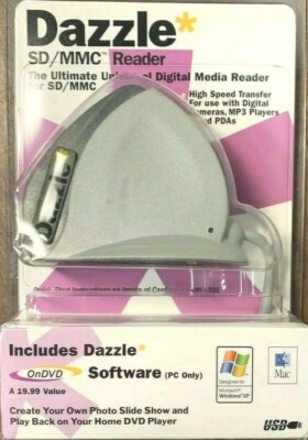 Dazzle SD/MMC Reader/Writer DM-8300 NEW | eBay