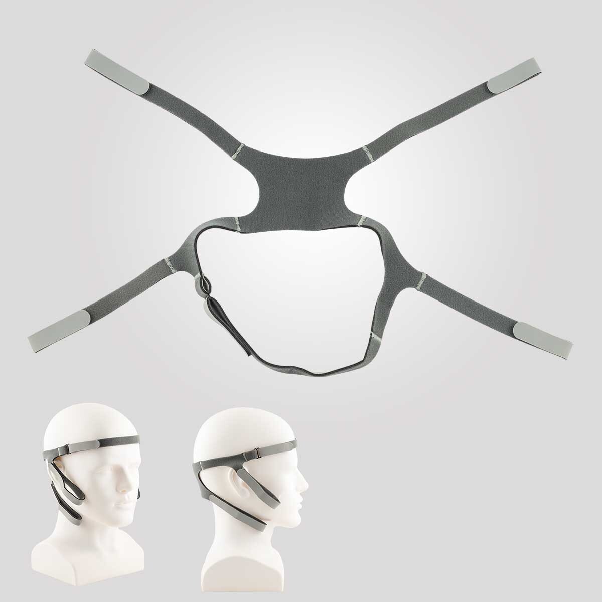 Adjustable Replacement CPAP Full Face Mask Headgear For F&P Simplus ...