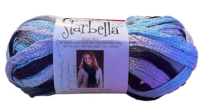 One Ball Premier Starbella Ruffle Yarn Eventide 15-12 3.5 Oz. 33 Yds ...