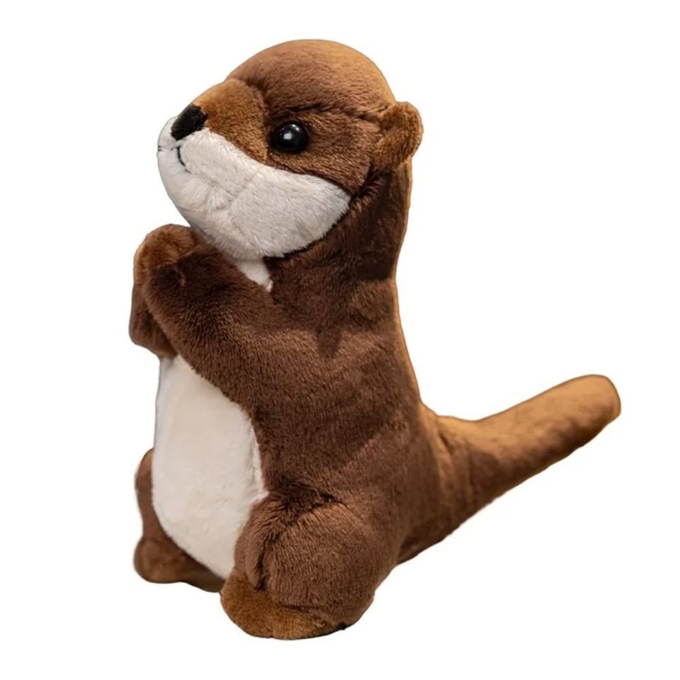 Otter Simulation Praying Otter Plushies Doll Animal Otter Toys Kid Girl ...