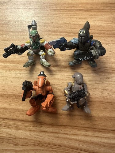 Hasbro Star Wars Galactic Heroes Mini Figures Lot Of 4 | eBay