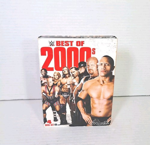 WWE Best of 2000s 4 Discs DVD Set WWF John Cena Undertaker Stone Cold ...