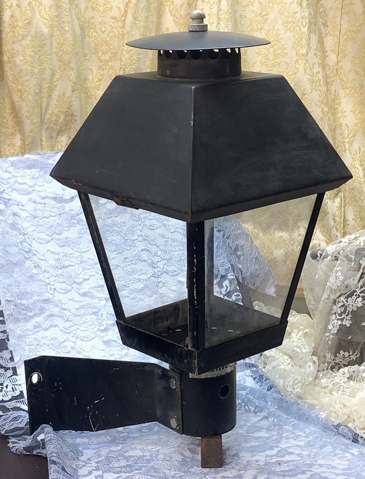 Vintage ARKLA Gaslite Lantern LAMP Post Pole Lamp Natural Gas Lantern ...