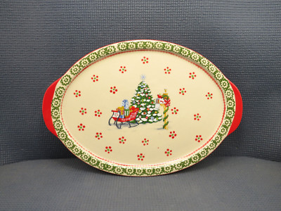 Temp-tations Dinnerware Holiday Pattern Oval Serving Platter 14 1/8" | eBay