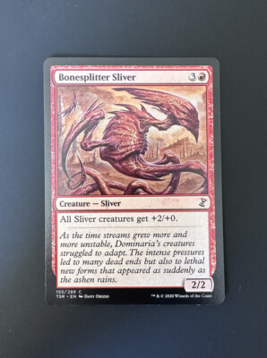 Bonesplitter Sliver - EX - MTG Time Spiral Remastered - Magic the ...