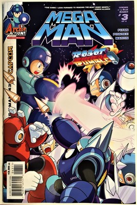 MEGA MAN COMIC BOOK #43 January 2015 Legend Blue Blur Pt 3 Bagged ...