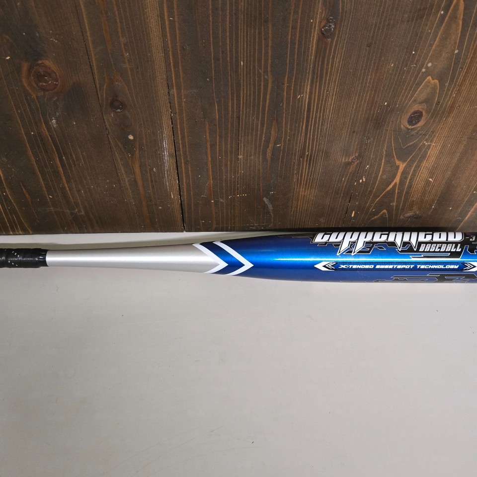 Worth Copperhead Baseball Bat 33/30 Drop 3 BBCOR 2 5/8” Barrel Blue | eBay