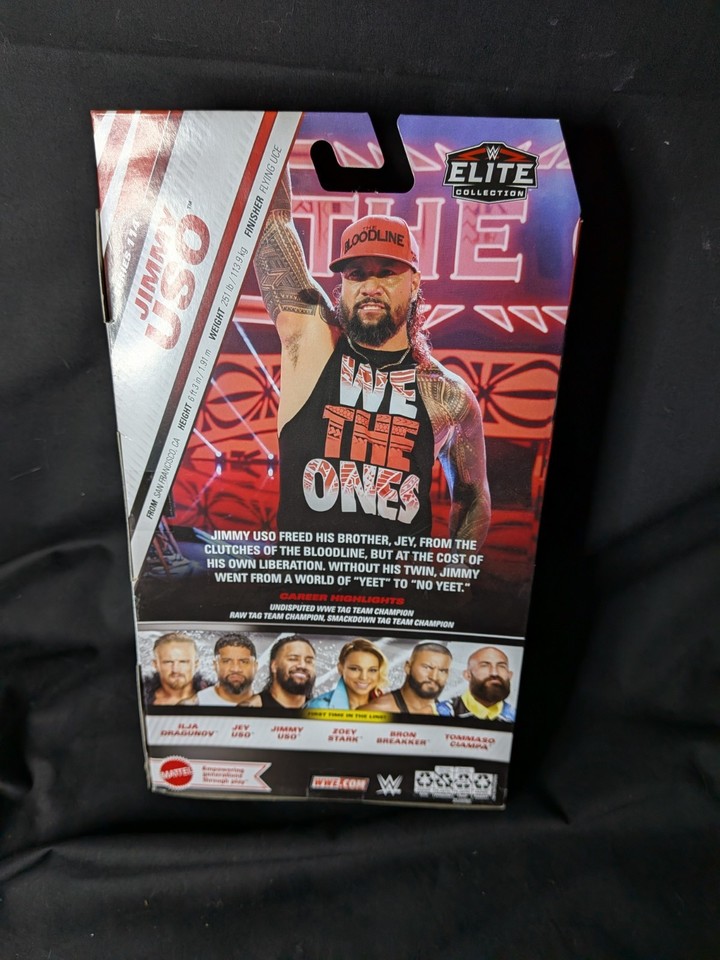 Mattel WWE Elite Series 114 Jimmy Uso Wrestling Action Figure | eBay
