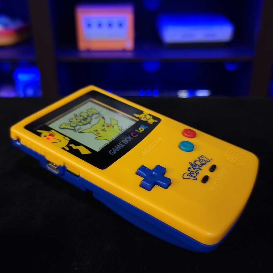 Pokemon Gameboy Color IPS Console Backlit LCD Screen GBC Game Boy | eBay