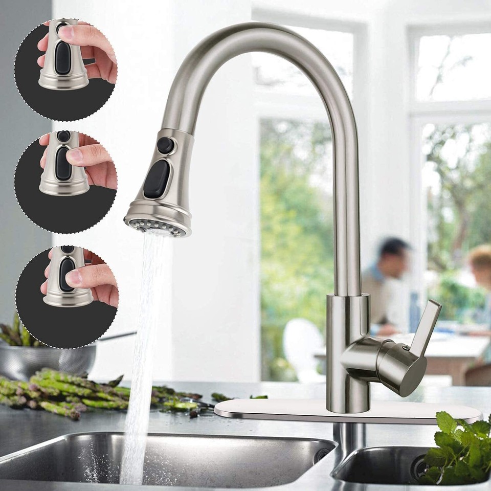 Kitchen Faucet Pull Down Spray Head Faucet Sprayer for MOEN DELTA ...