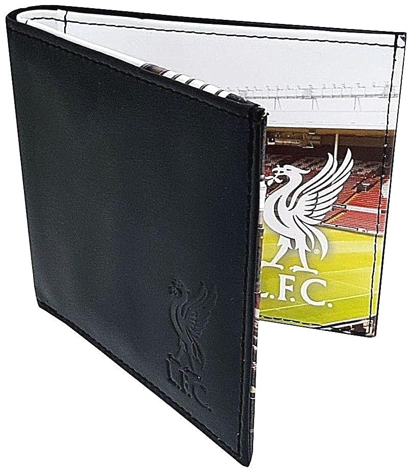 LIVERPOOL FC MENS WALLET REAL LEATHER FOOTBALL STADIUM SPORTS LFC | eBay UK