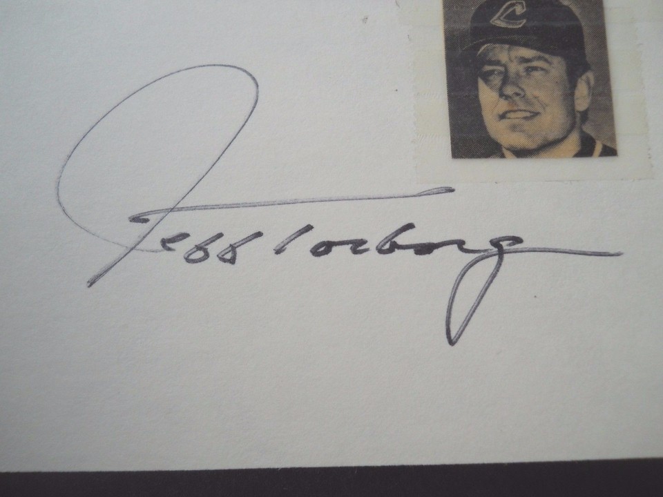 Jeff Torborg, Autograph on a 3" x 5" Index card, with Baseball card ...