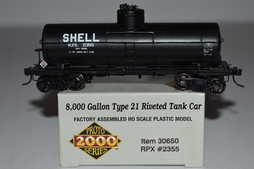 HO Scale Proto 2000 RPX Shell Single Dome Tank Car 2355 C42003 | eBay