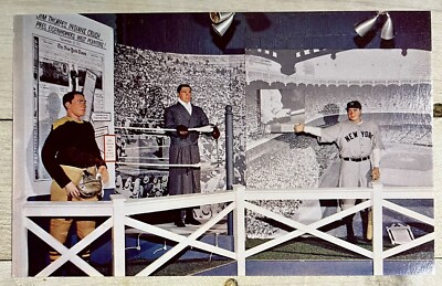 National Historical Wax Museum Babe Ruth Jack Dempsey Jim Thorpe Post ...