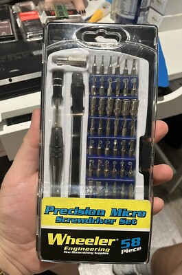 Wheeler Engineering Precision Micro Screwdriver Set 58 Piece | eBay