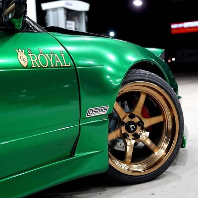 KBD Body Kits Polyurethane 50mm Wide Front Fenders For 240SX S13 (Pop ...