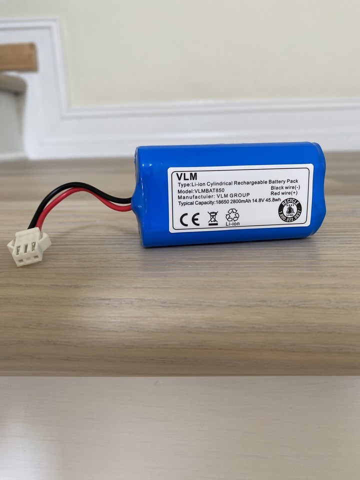 Replacement Battery For Lefant M210 Robot Vacuum Cleaner (IFR-1 18650 ...