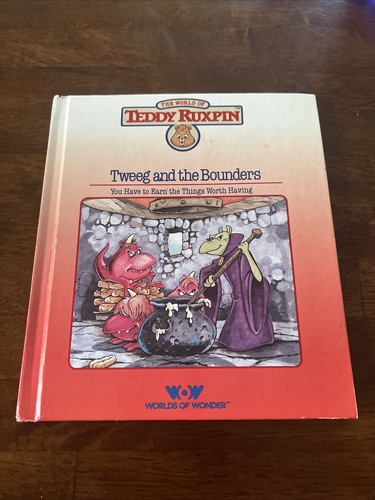 Book and Cassette Tape - Teddy Ruxpin - Tweeg and the Bounders - WOW ...
