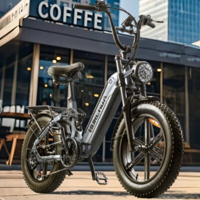 BURCHDA AZ20 Elektrofahrrad E-Mountainbike 20'' 48V/20AH 25km/h EBike 7 ...