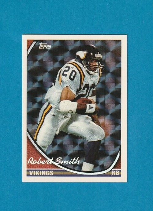 1994 Topps Football SPECIAL EFFECTS # 495 Robert Smith MINNESOTA ...