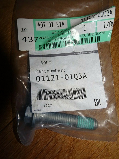 Nissan 0112101Q3A Bolt Replaced by 2236500q0b for sale online | eBay