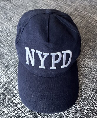 NYPD Police Baseball Cap/Hat New York Police Department Adjustable | eBay