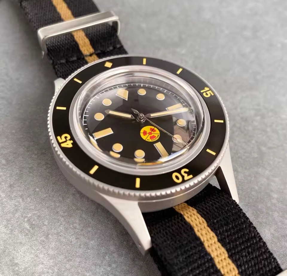 Fifty Five Fathoms Military Watch Radiation Russian Dive Watch Vintage ...