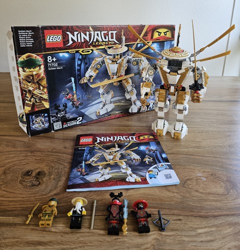 LEGO NINJAGO: Golden Mech (71702)--100% Complete with ALL Minifigures ...