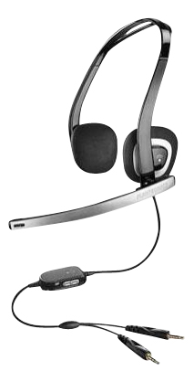 Plantronics .Audio 330 Gray Headband Headsets for sale online | eBay