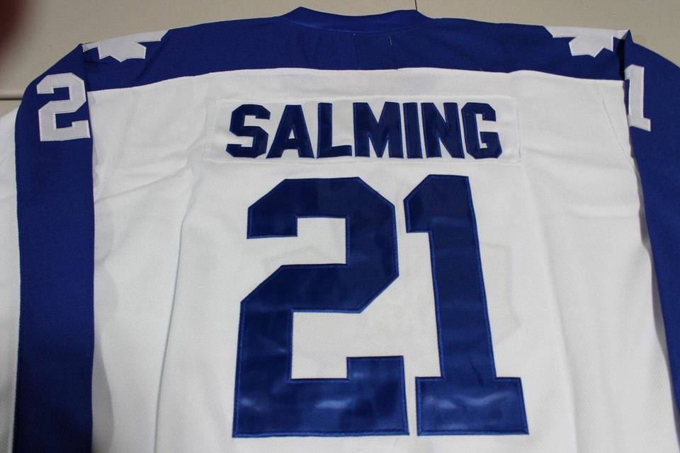 NHL Hockey Vintage Toronto Maple Leafs Borje Salming #21 Jersey 52 XL ...