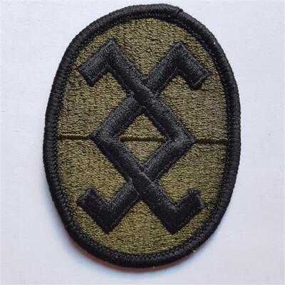 U.S. ARMY AUFNÄHER PATCH 120TH RESERVE COMMAND OLIV SUBDUED TARN NEU ...