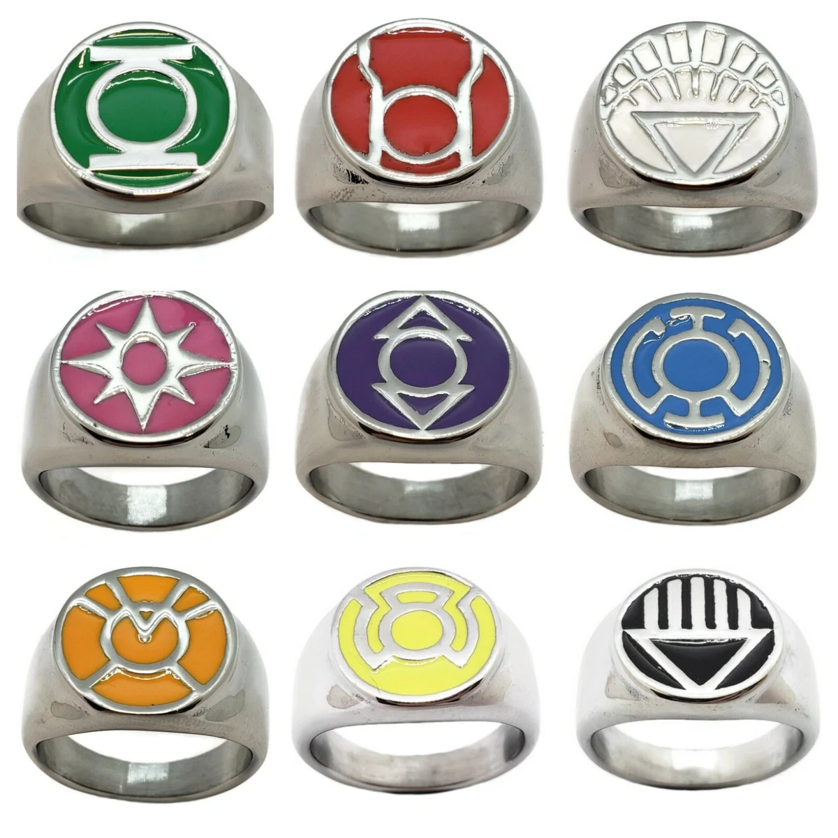 Orange Lantern Ring