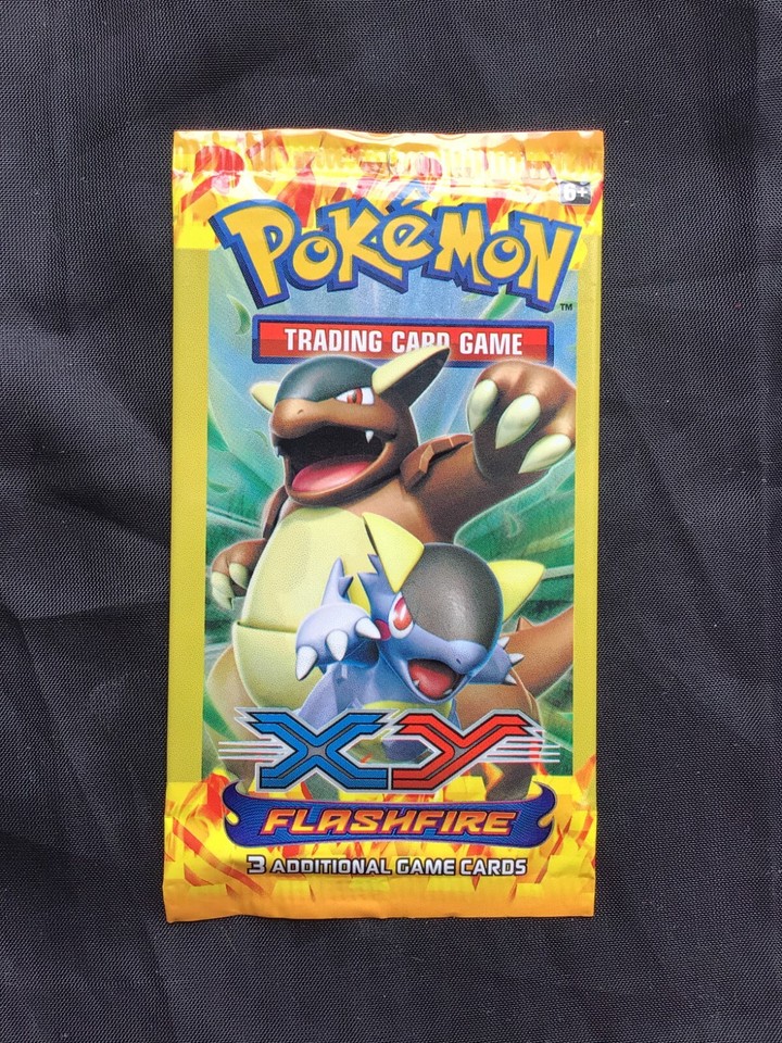 Pokemon Cards: Sealed Flashfire 3 Card Booster Pack | eBay