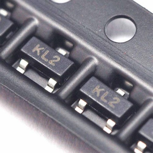 50PCS BAT54A KL2 0.2A/30V SOT23 Schottky barrier diodes SMD transistor ...