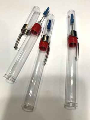 3pc- Refillable Precision Needle PinPoint Oiler(Empty)w/Pocket Clip USA ...