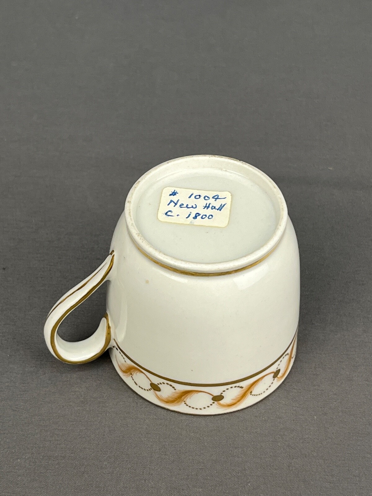 Early 19th Century New Hall Gilt Coffee Cup c. 1800 | eBay