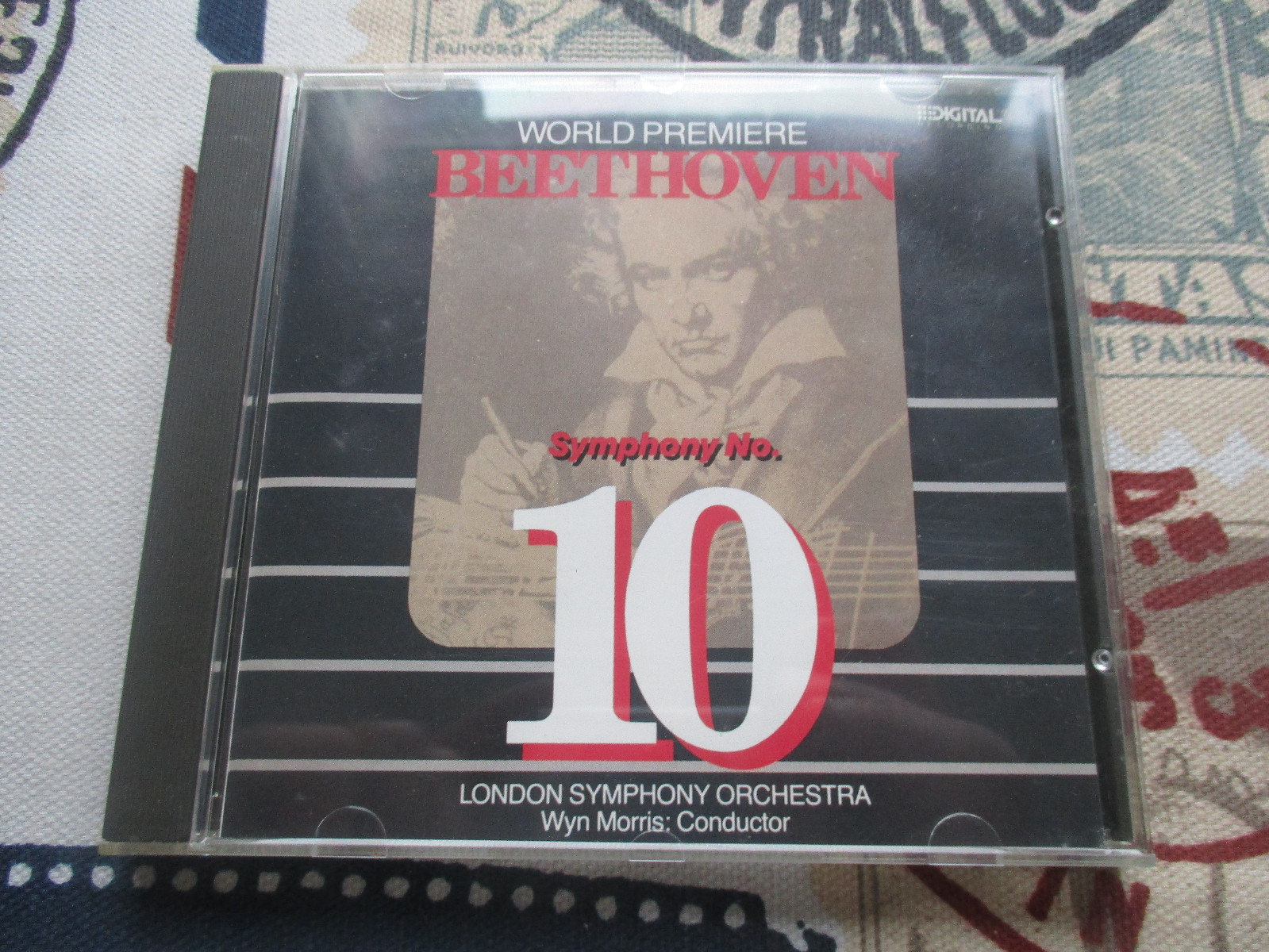 WORLD PREMIERE BEETHOVEN SYMPHONY NO.10 WYN MORRIS LONDON SYMPHONY ...