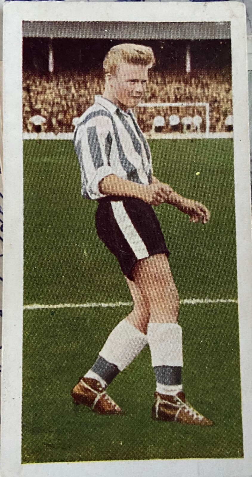 Chix Gum Card "Famous Footballers" Series 1 1953 No37 Bert Quixall 1-48 ...