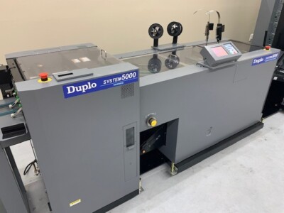 DUPLO 5000 TWIN COLLATOR BOOKLET MAKER EXCELLENT LOW USAGE WE STOCK ...