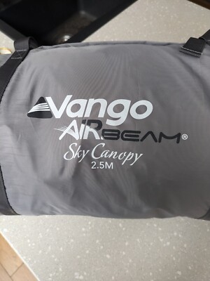 Vango AirBeam Sky Awning Canopy for Caravan, M-Home With Sky Canopy ...