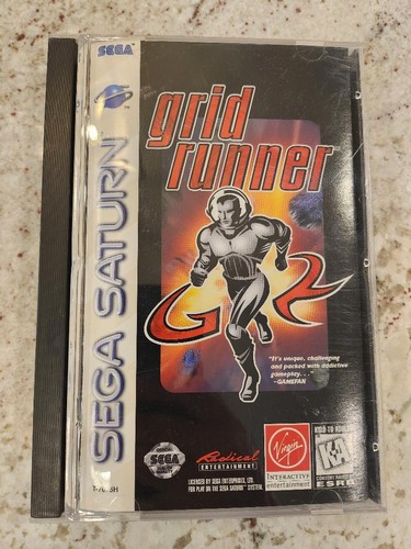 Grid Runner (Sega Saturn, 1996) CIB 52145890077| eBay