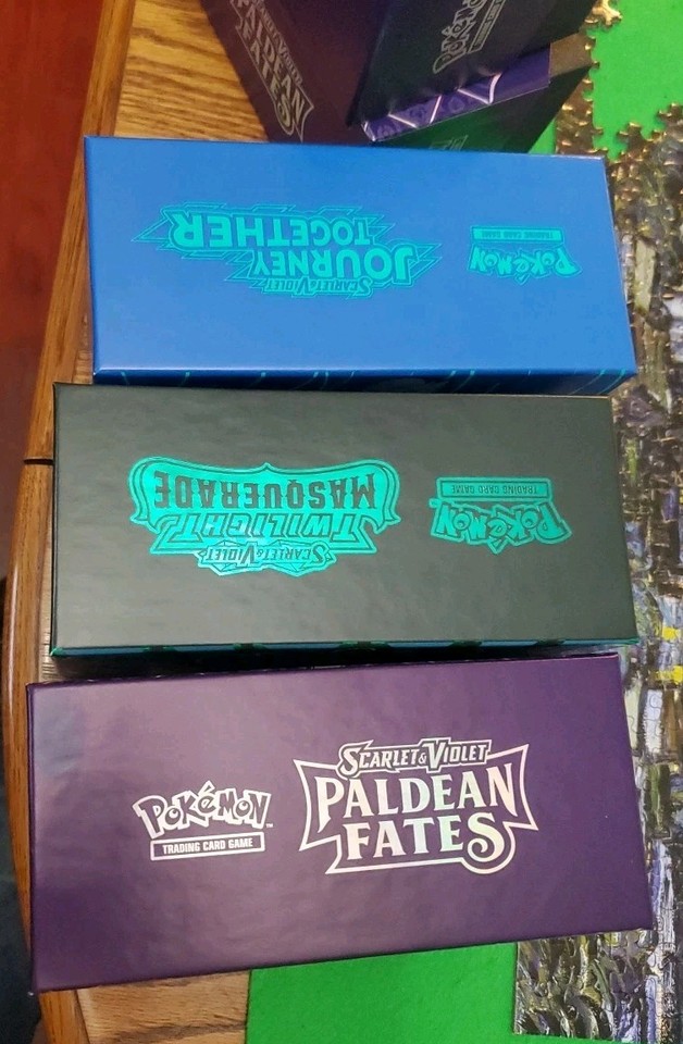 EMPTY Pokémon Elite Trainer Boxes (ETB) | eBay