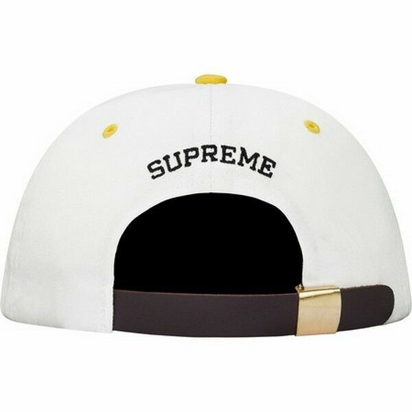 Supreme 2-Tone Washed S Logo 6 Panel Cap White One Size S/S 16 | eBay
